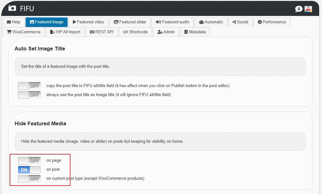 FIFU로 특성이미지 설정 시 본문 글에 이중으로 표시 안되게 하는 방법 - 정원딸린집을 꿈꾸며